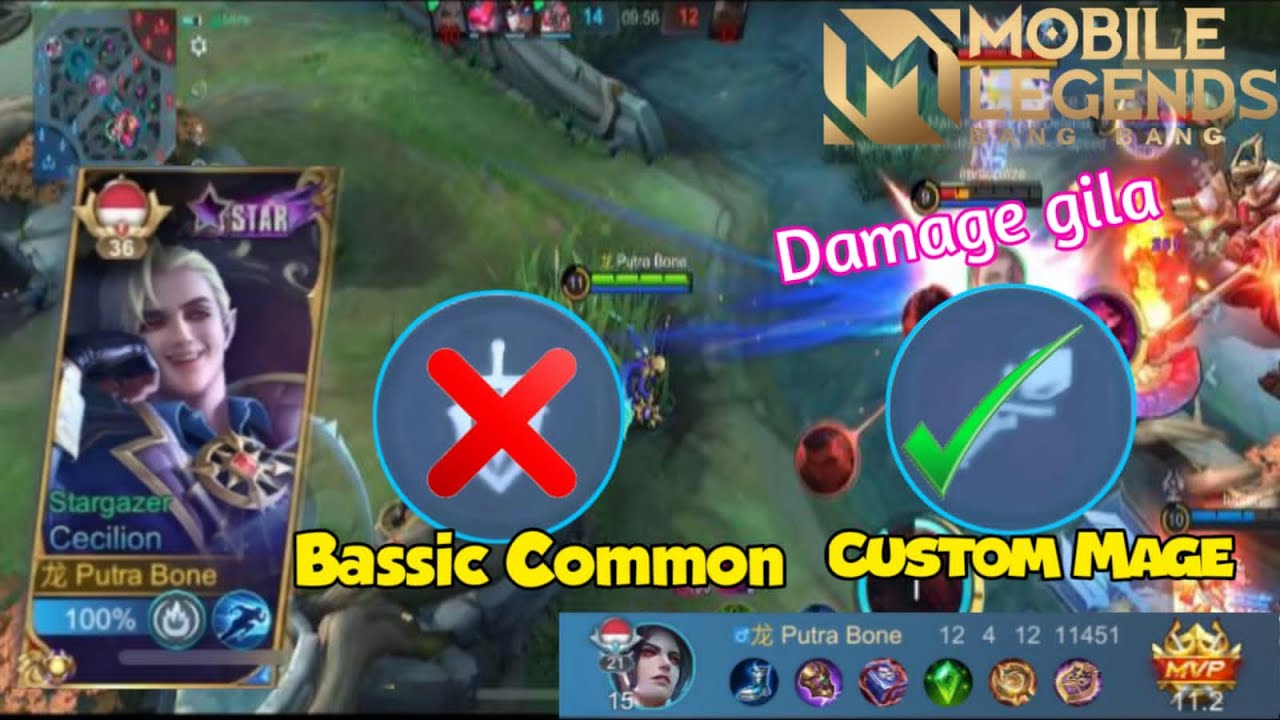 TALENT EMBLEM MAGE,DAMAGE CECILION MAKIN NGERI-BEST BUILD CECILION 2023 ...