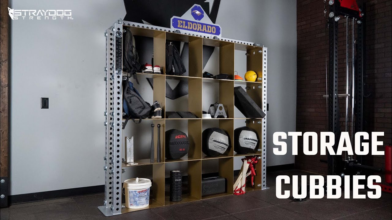 Storage Cubbies For Weight Rooms, a premium storage solution. - YouTube