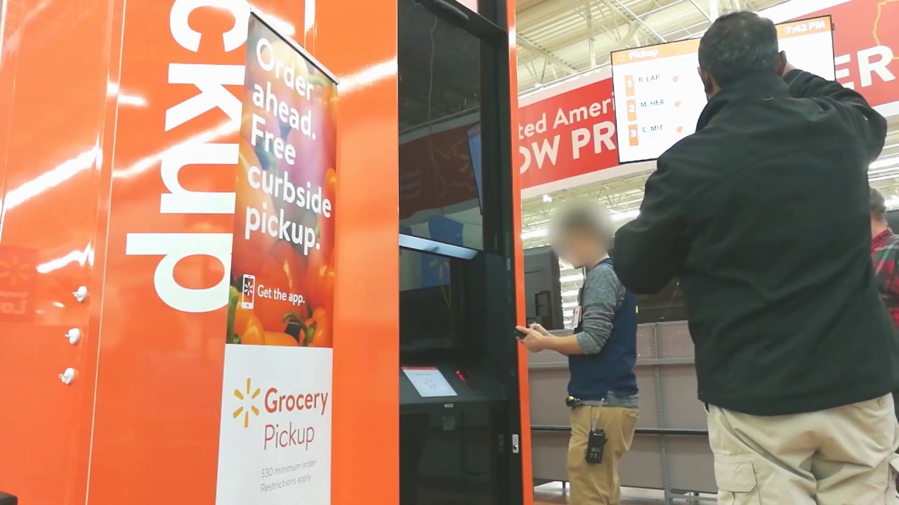 Online Order Pickup From Walmart - YouTube