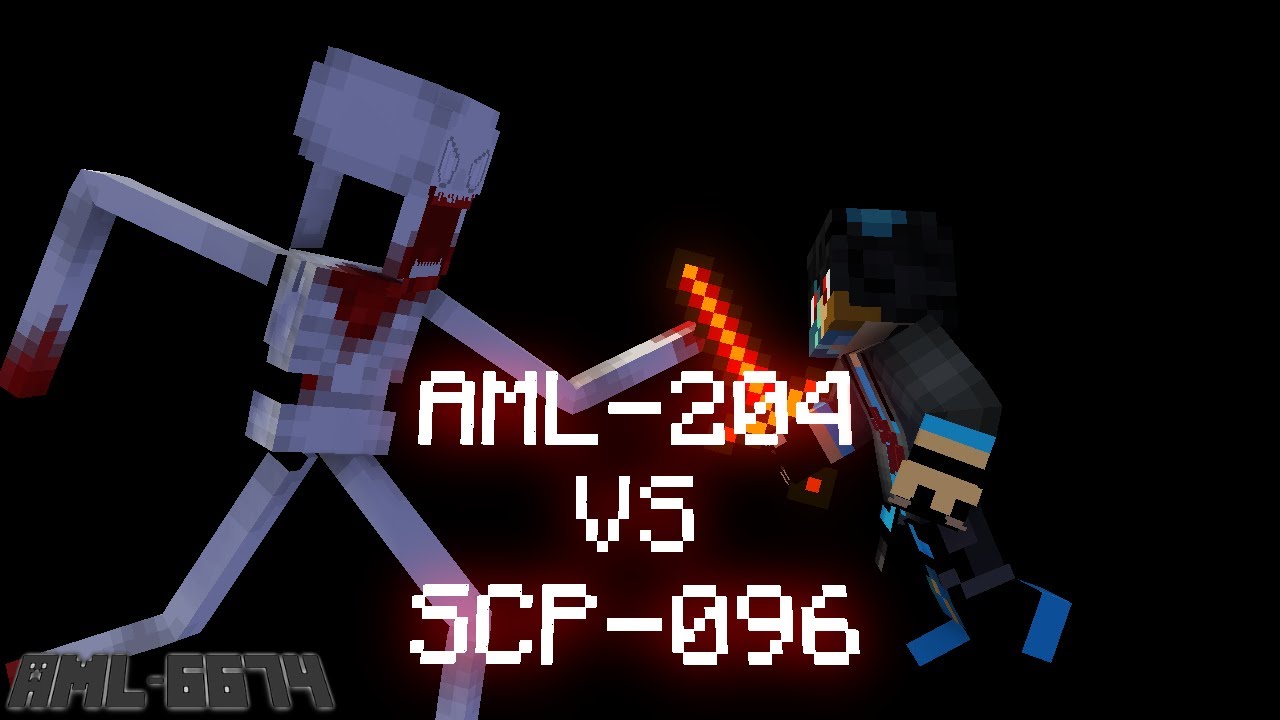 AML-204 VS SCP-096 | Minecraft Animation Anomalies VS SCPs (🎃Halloween ...