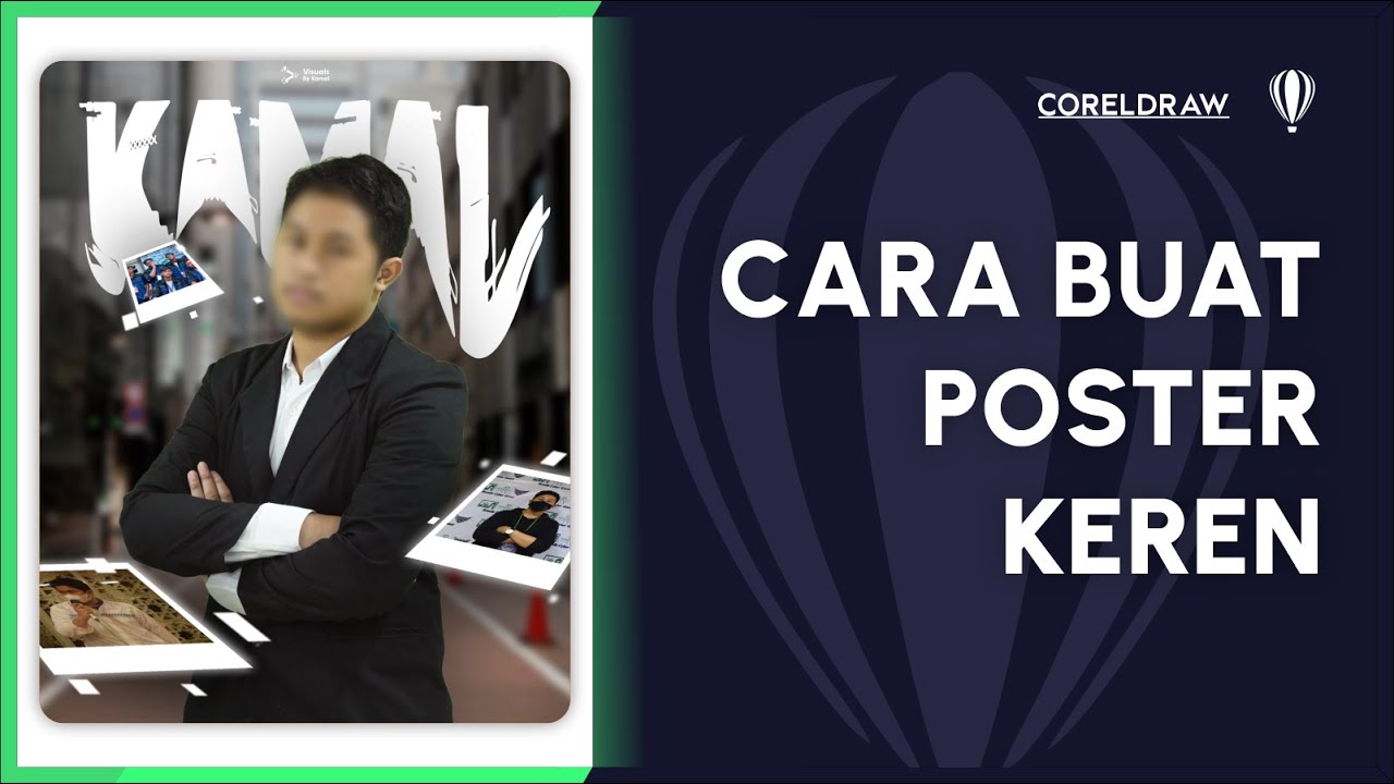 CorelDRAW | Tutorial Bikin Poster yang lagi Trend di CorelDRAW - YouTube