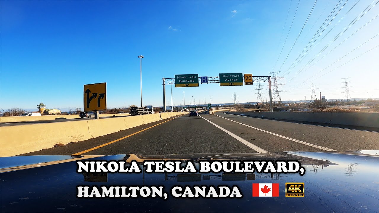 4K 】Driving on Nikola Tesla Boulevard, Hamilton, Canada 🇨🇦 - YouTube