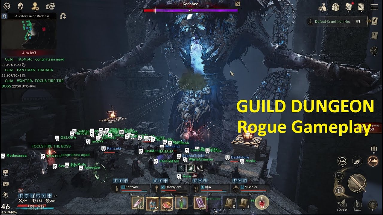 Night Crows | Guild Dungeon - YouTube