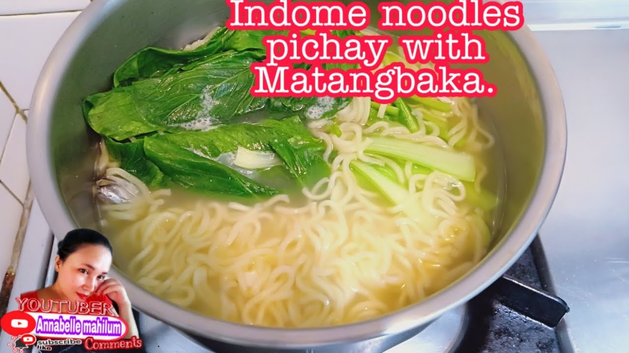 Indome noodles, pichay with isdang Matangbaka/simply recipe#viralvideo# ...