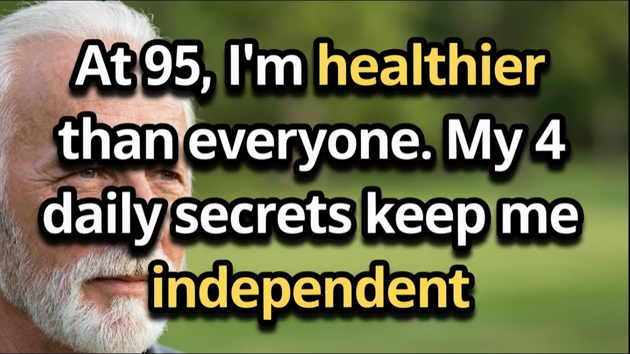 I'm 95 and Live Alone Perfectly: These 4 Daily Habits Keep Me Healthier ...