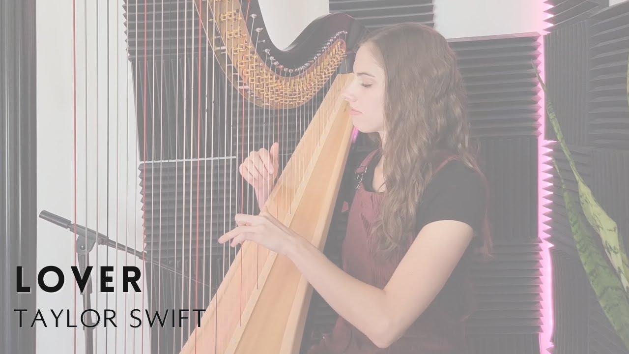 Lover - Taylor Swift harp cover // Bridget Jackson Harp - YouTube
