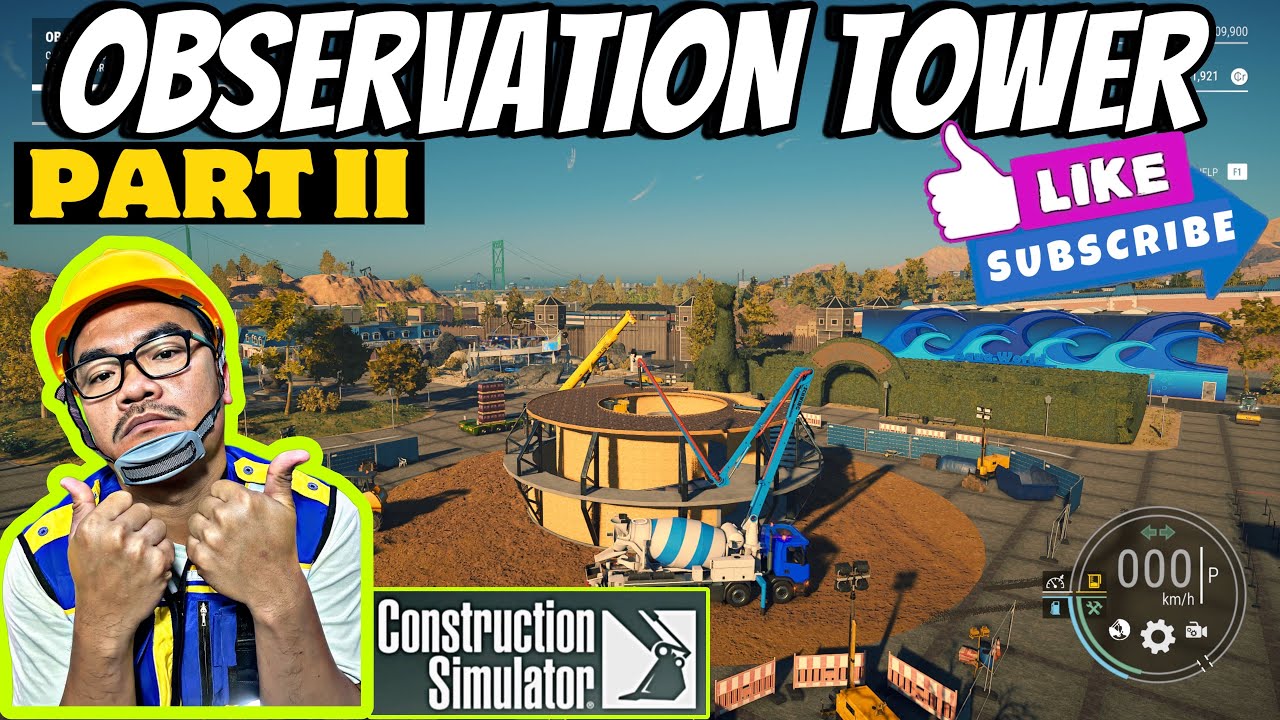 OBSERVATION TOWER PROJECT PART II : CONSTRUCTION SIMULATOR - YouTube