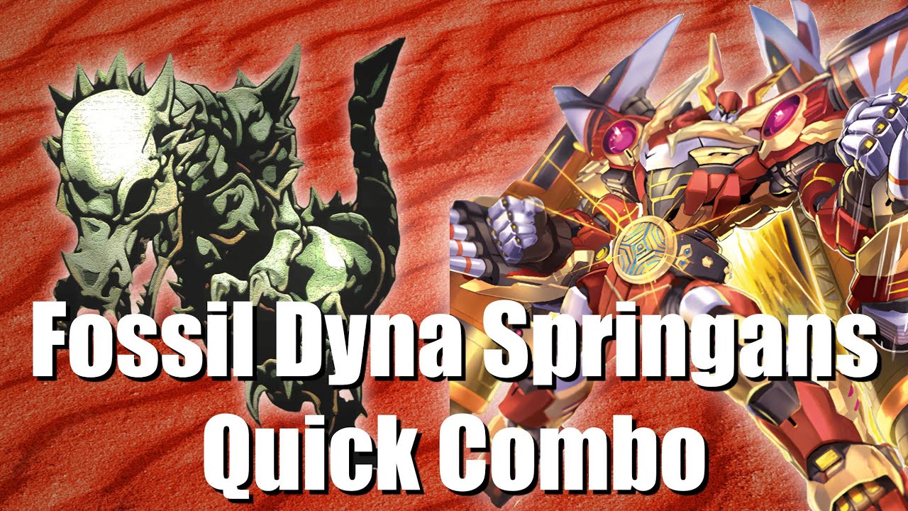 Springans with Fossil Dyna - Combo Showcase - Yu-Gi-Oh! Photon Hypernova - YouTube