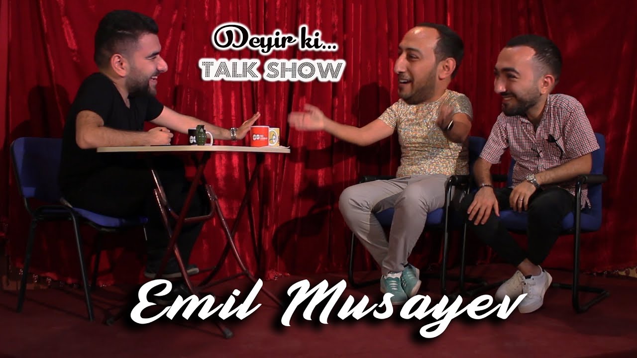 Zarafat Zarafata bizim meydançada Emil Musayev Mehdi Sadiq ilə Deyir ki ...