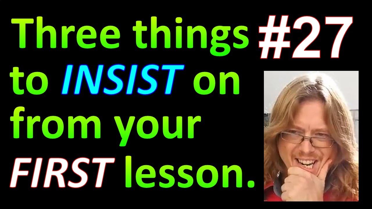 Teaching Teenagers English #27 Three things to insist on from your ...