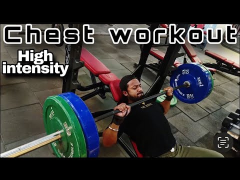 High intensity CHEST WORKOUT | how to grow CHEST muscle - YouTube