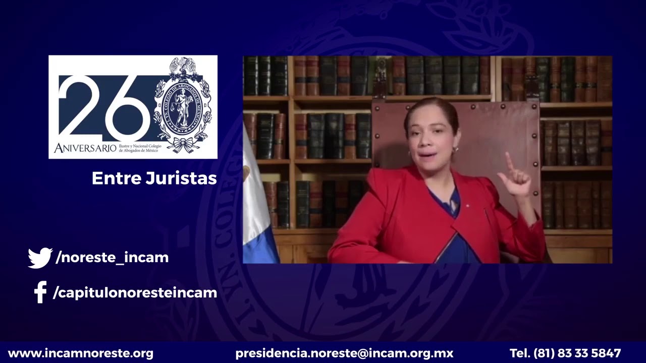 Entre juristas - Mtra. Erika Bardales Lazcano - YouTube