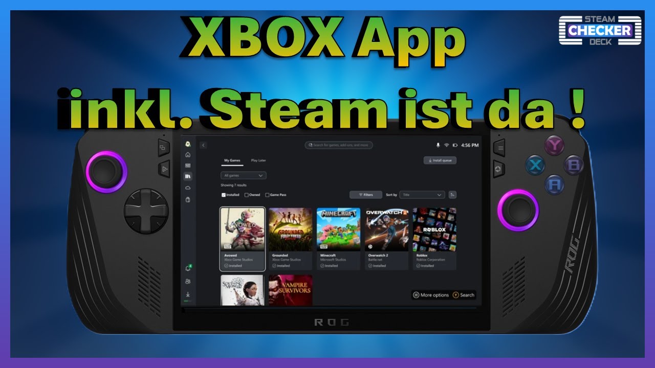 XBOX App inkl. Steam ist da ! - YouTube