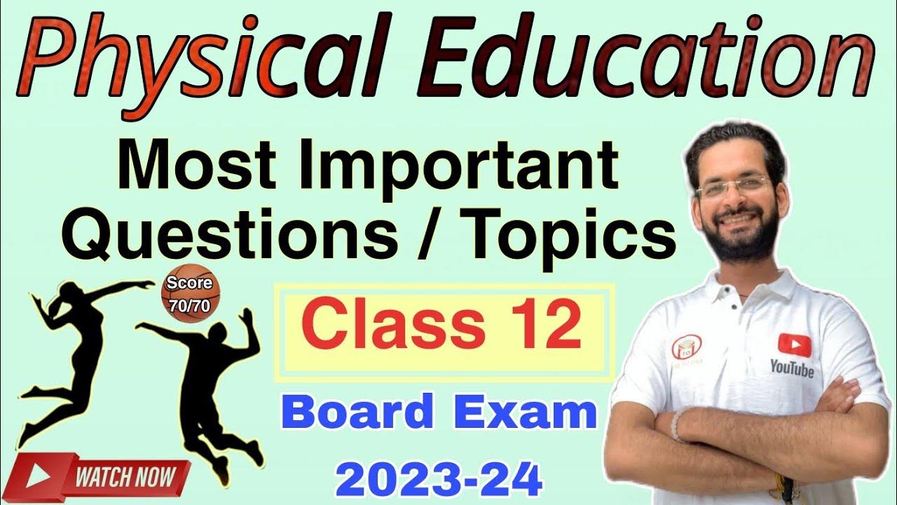 Physical education class 12 Most Important Questions | Class 12 ...