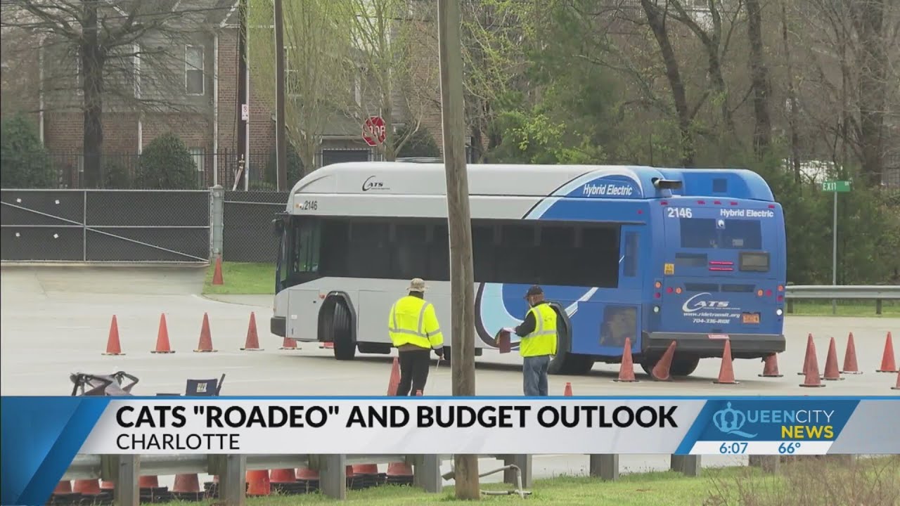 CATS "Bus Rodeo" tests drivers skills - YouTube
