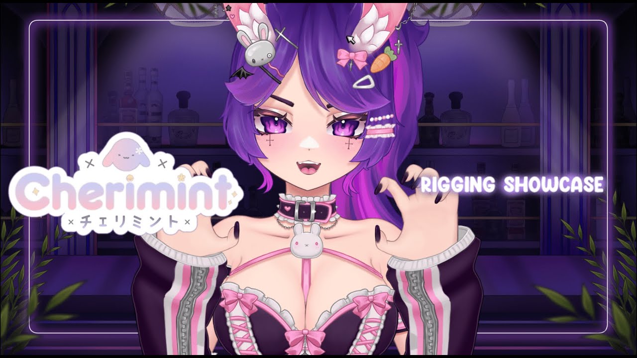 Golden Tier Showcase ⸙ Gothicbunni ⸙ Live2d Vtuber Youtube