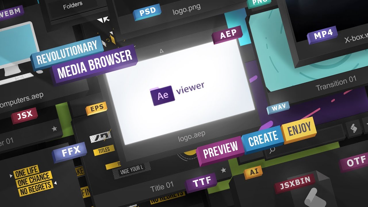 AEViewer Media Browser for After Effects - YouTube