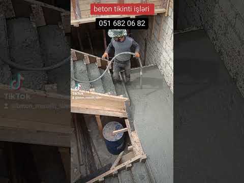 mərtəbə arası manalit betonu