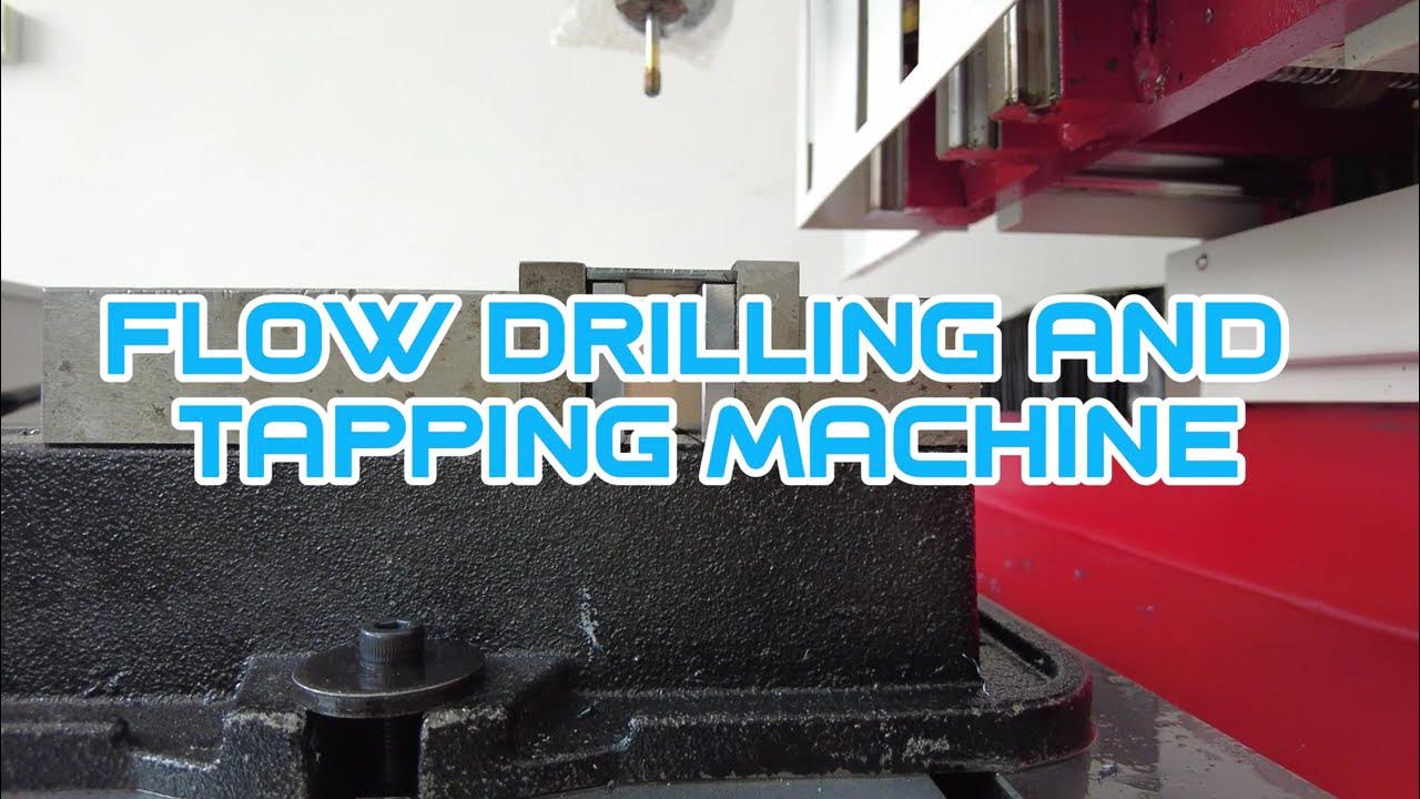 Flow drilling and tapping machine - YouTube