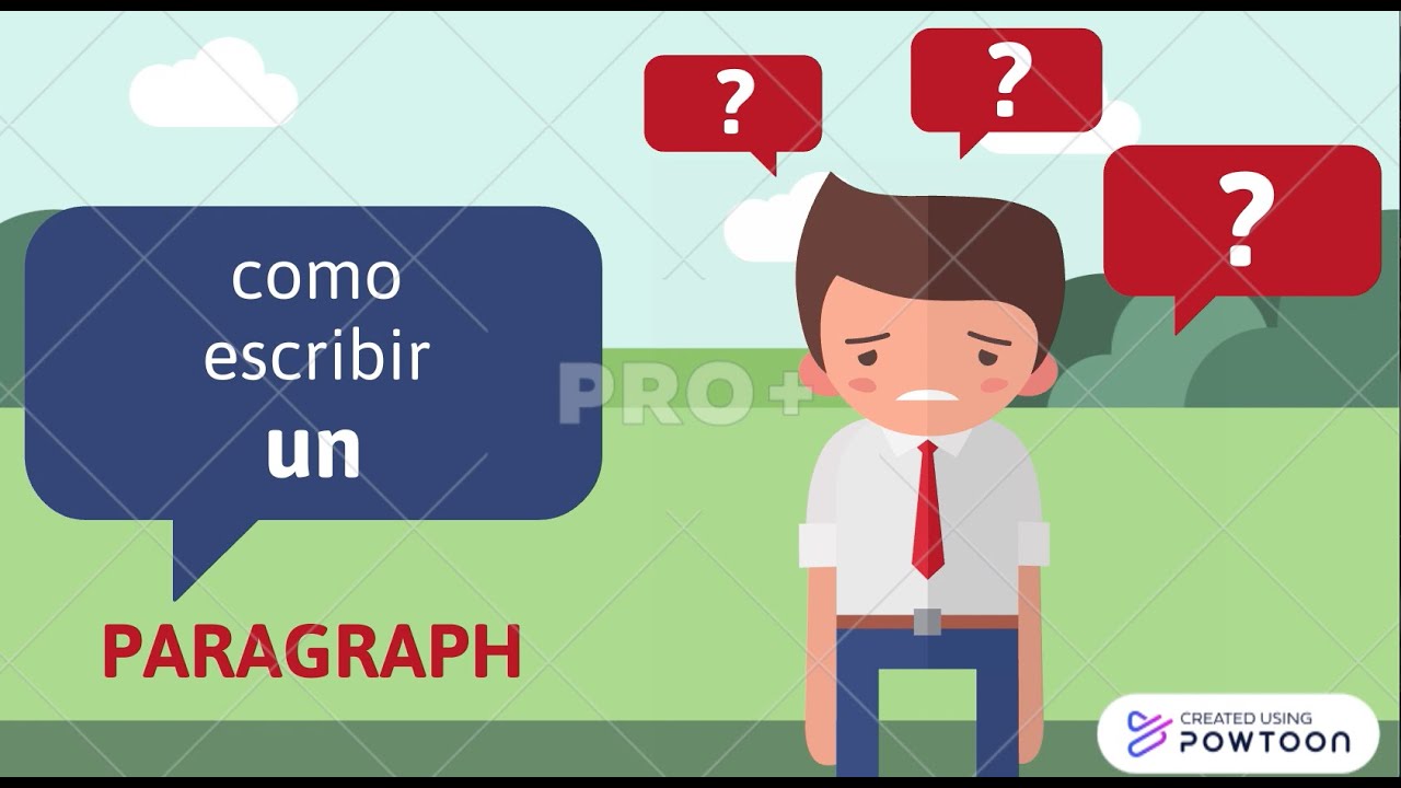 Como escribir un PARAGRAPH para principiantes - YouTube