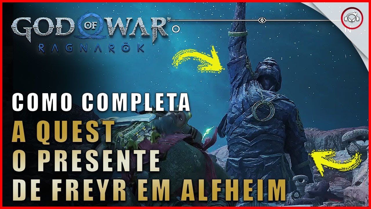 God of war Ragnarok, Como completar a Quest o Presente de Freyr em ...
