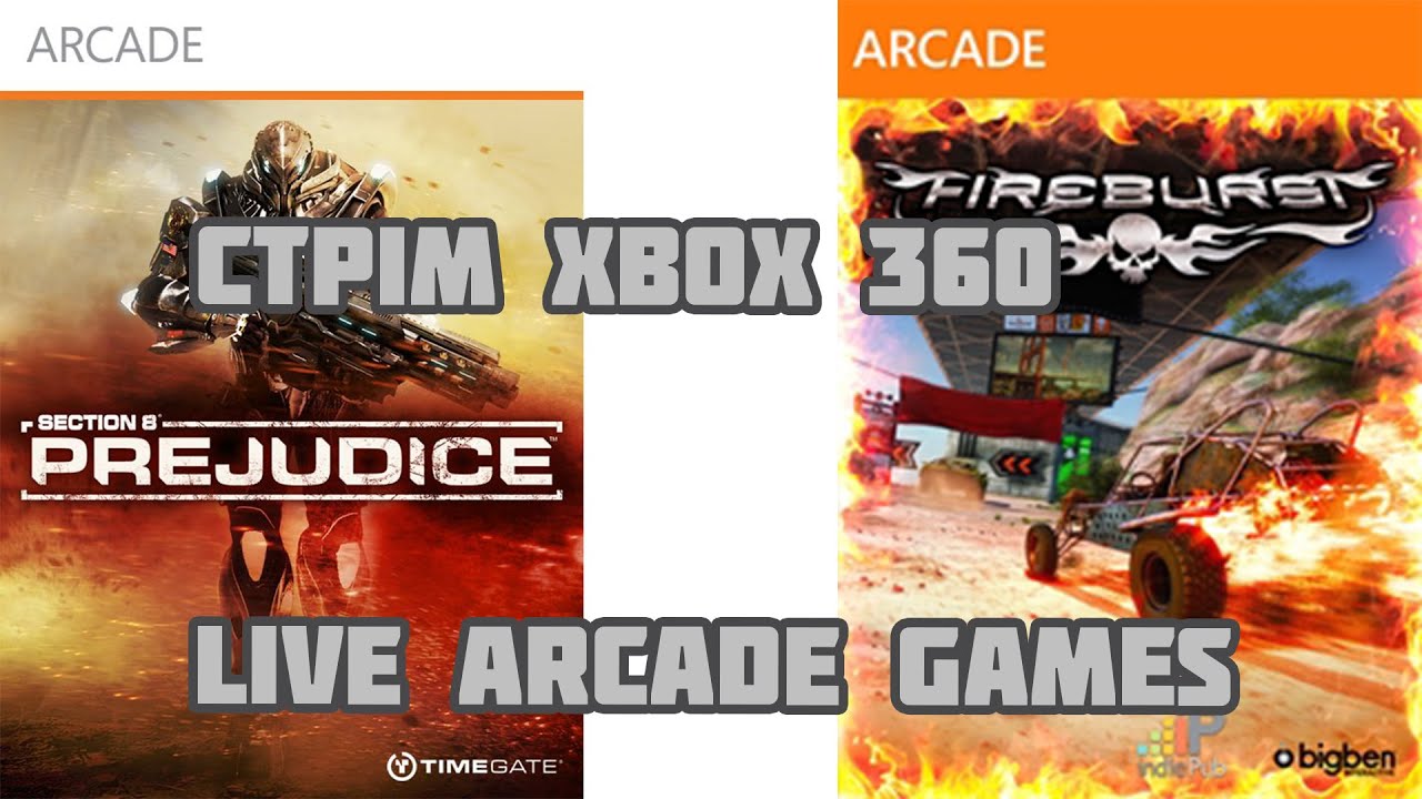 Стрім: XBOX 360 LIVE ARCADE (XBLA) games [Section 8:Prejudice ...