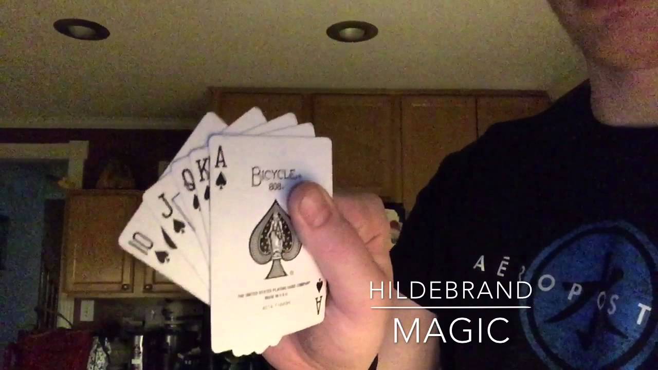Poker Test (INSANE CARD TRICK AND NOT A CAMERA TRICK!) - YouTube
