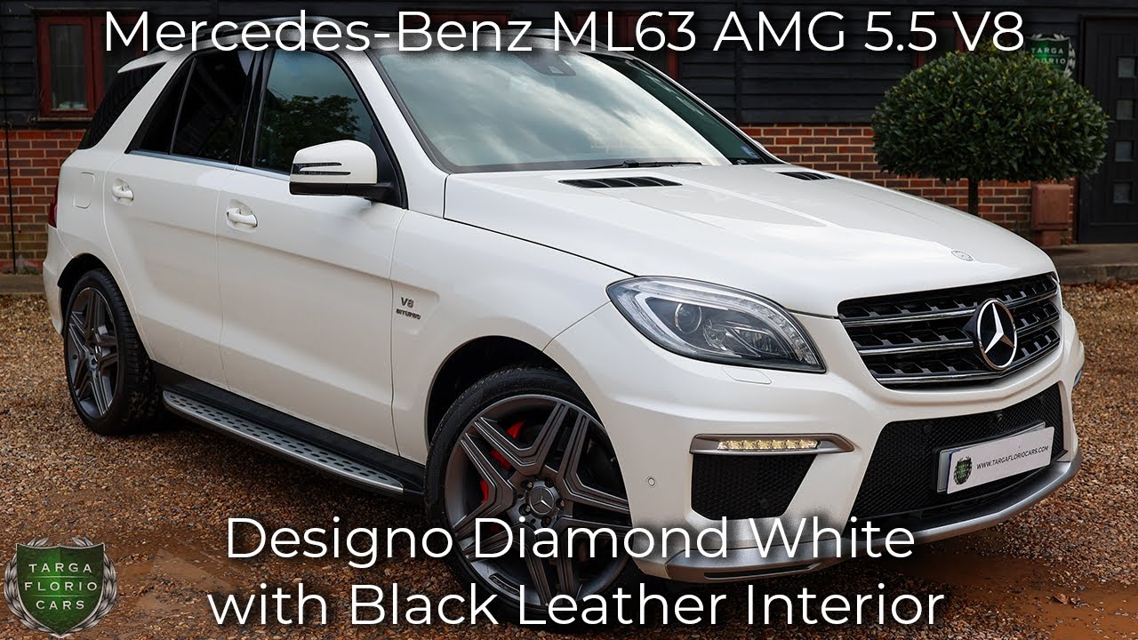 Mercedes-Benz ML63 AMG 5.5 V8 registered January 2014 (63) finished in ...