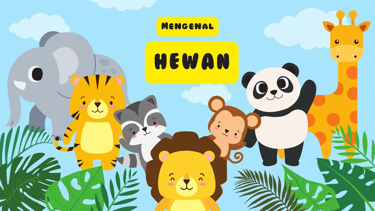 Belajar mengenal nama hewan Gajah || Menyenangkan dan Belajar Bersama ...