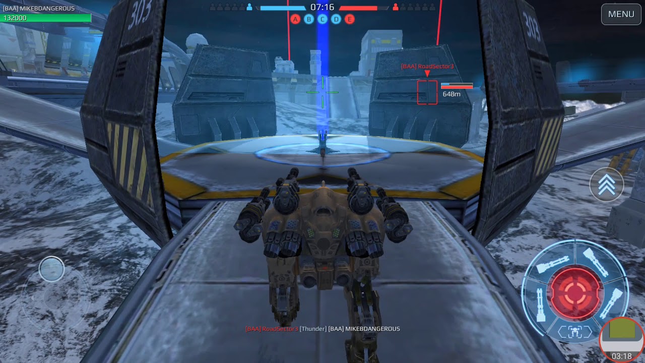 War robots 1vs1 challenge against clan mate - YouTube