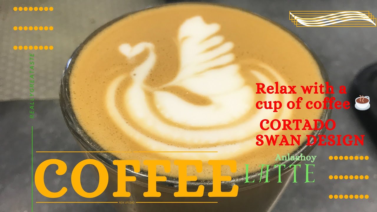 LATTE SWAN DESIGN PATTERN | BEGINNERS SWAN LATTE | POURING LATTE ART ...