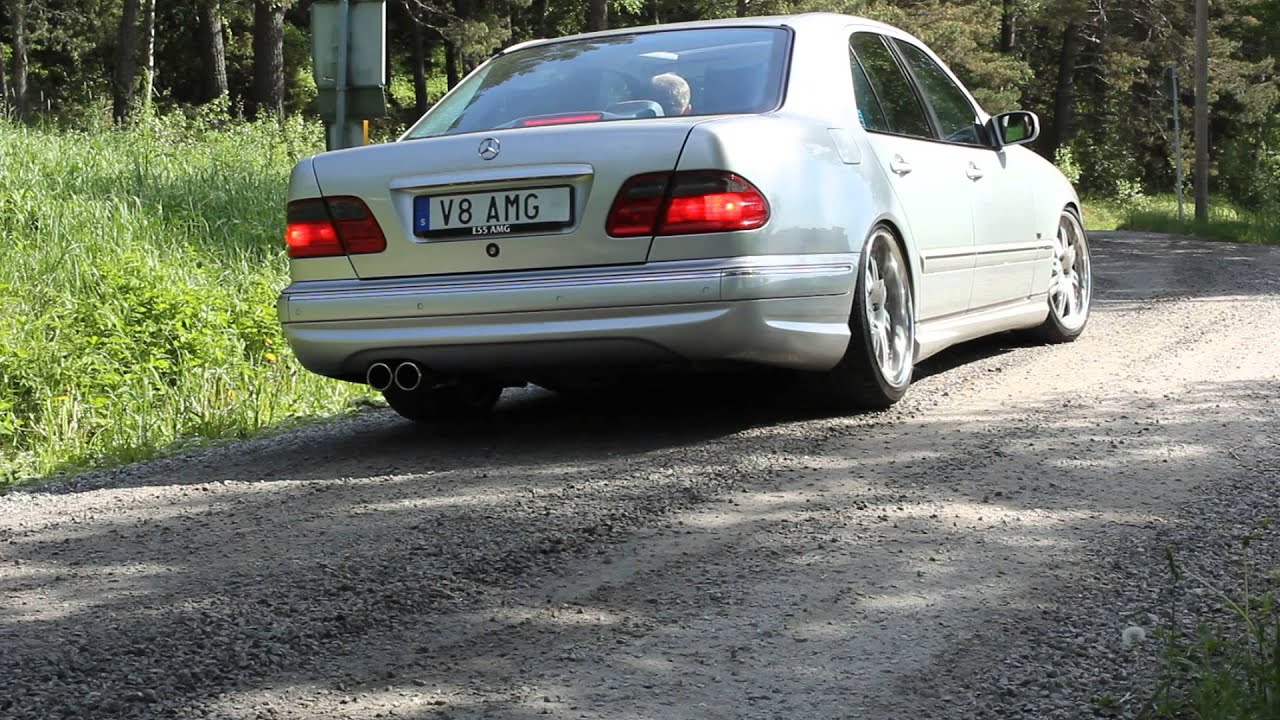 E55 AMG 5.4L V8 Supercharged Magnaflow Exhaust sound *HD 1080* - YouTube