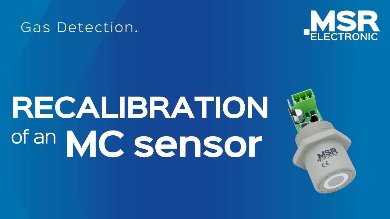 Recalibration of an MC sensor - YouTube