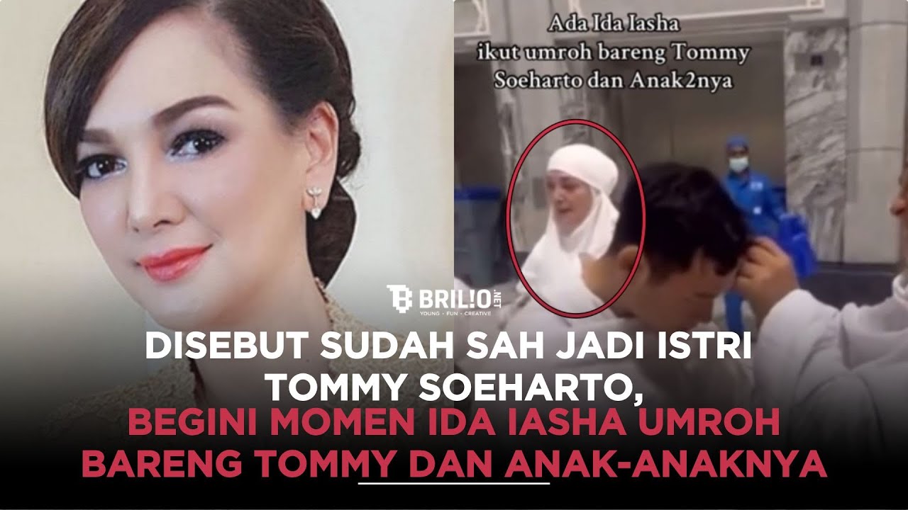 Disebut sudah sah jadi istri Tommy Soeharto, begini momen Ida Iasha ...