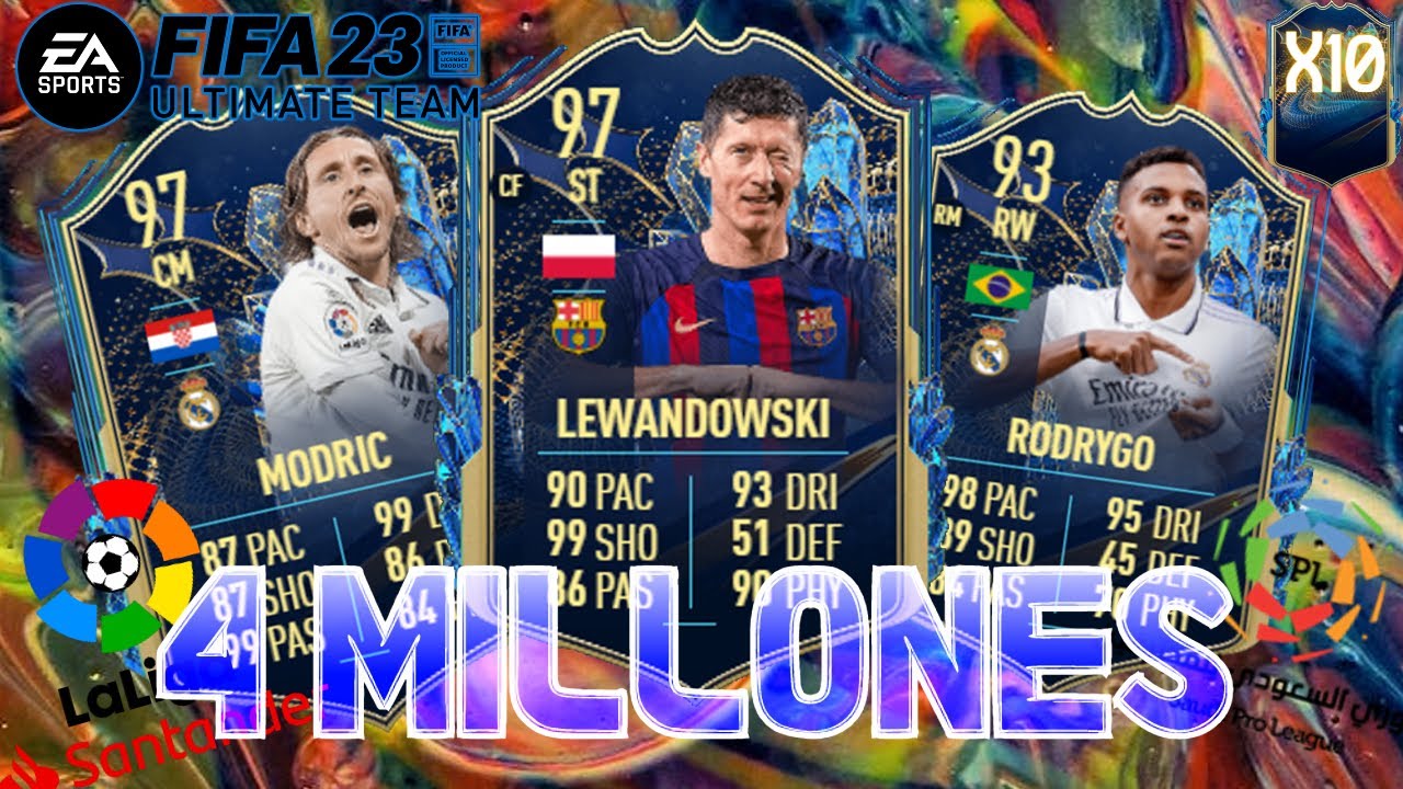 Plantilla Brutal Por 4 Millones Con 7 Tots De La Liga Santander Fifa