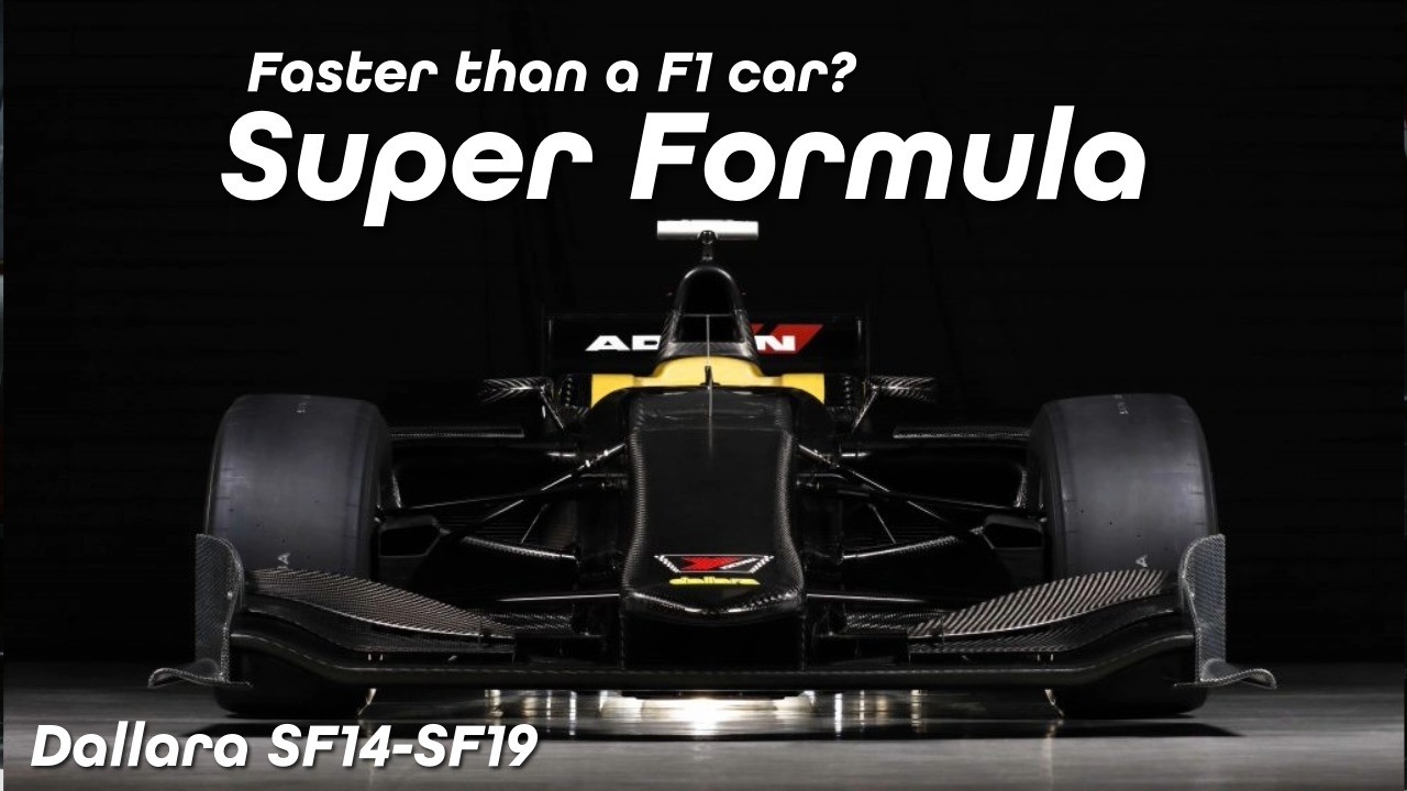 Dallara Super Formula: Fast enough to race in F1 - YouTube