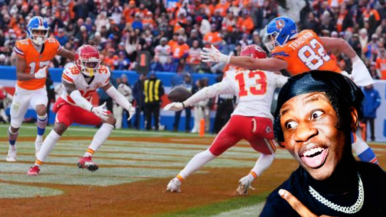 DENVER BRONCOS VS KANSAS CHEIFS FUNNY REACTION - YouTube