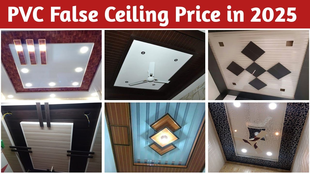 PVC False Ceiling Design Price 2025 || False Ceiling || Ceiling Design ...