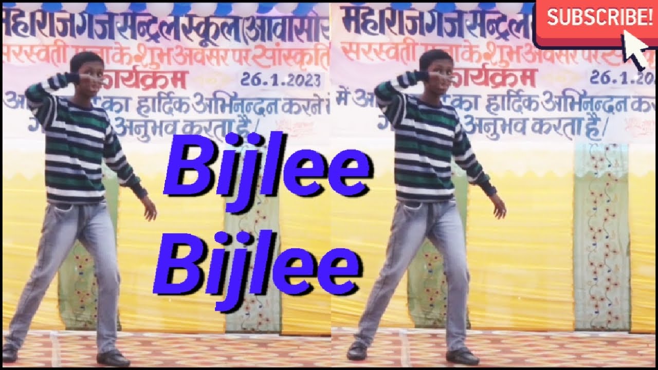 Bijli bijli song dance performance #BijleeBijlee - YouTube