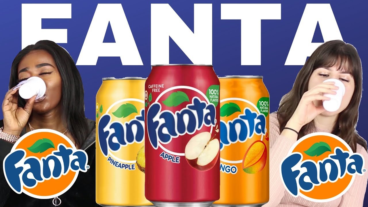 British People Try AMERICAN FANTA - YouTube
