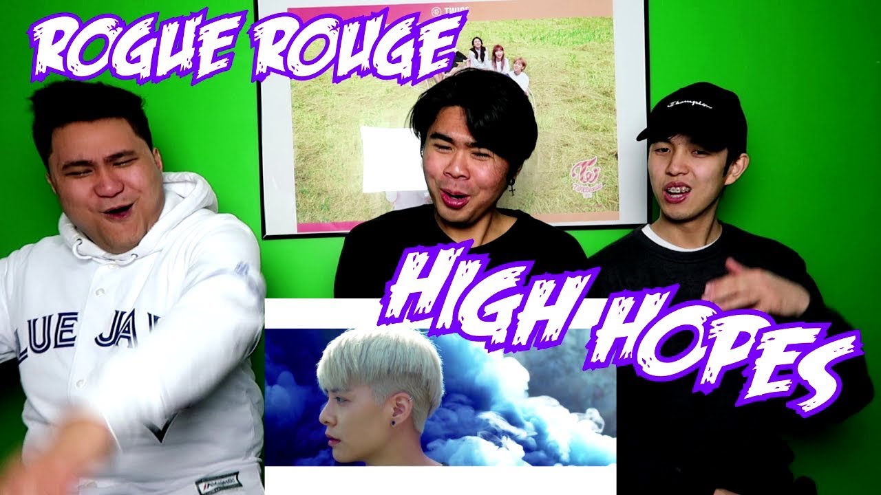 ROGUE ROUGE - HIGH HOPES MV REACTION (FUNNY FANBOYS) - YouTube