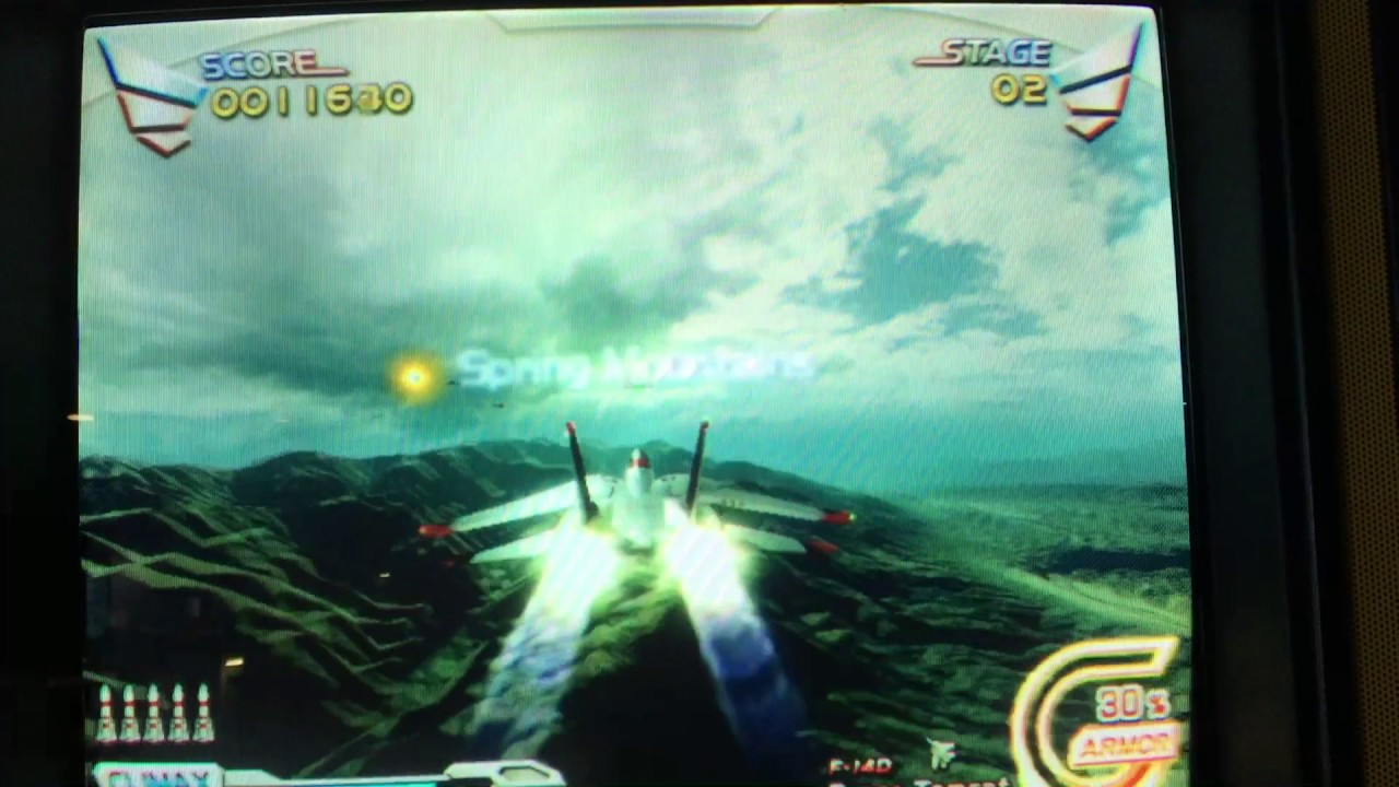 Let's Play - After Burner Climax Arcade game from SEGA - YouTube