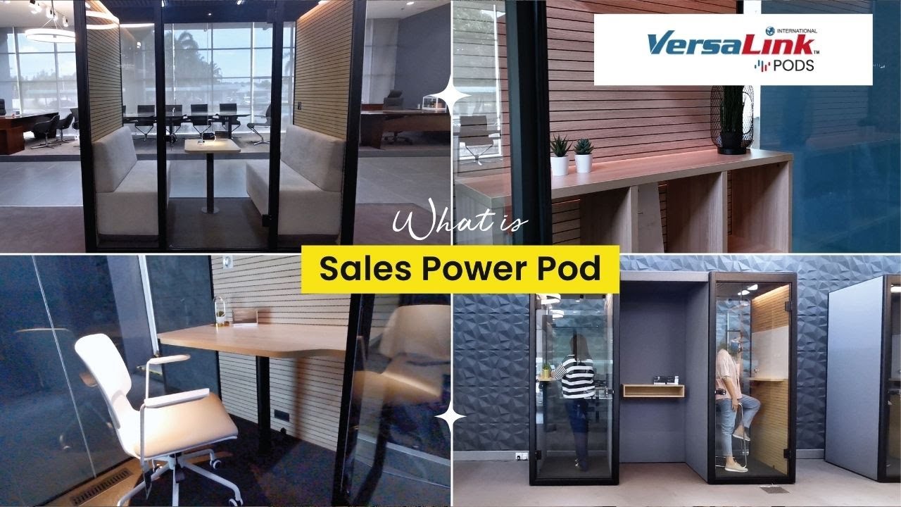 🏢 Unveil the Ultimate VERSALINK Sales Power Pod (Office Pod) Experience ...