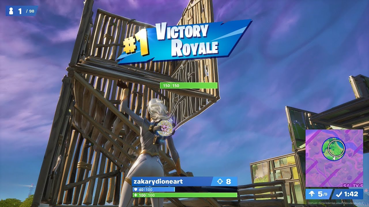Fortnite Solo Victory Royale Chapter 2 Season 4 Gameplay Youtube