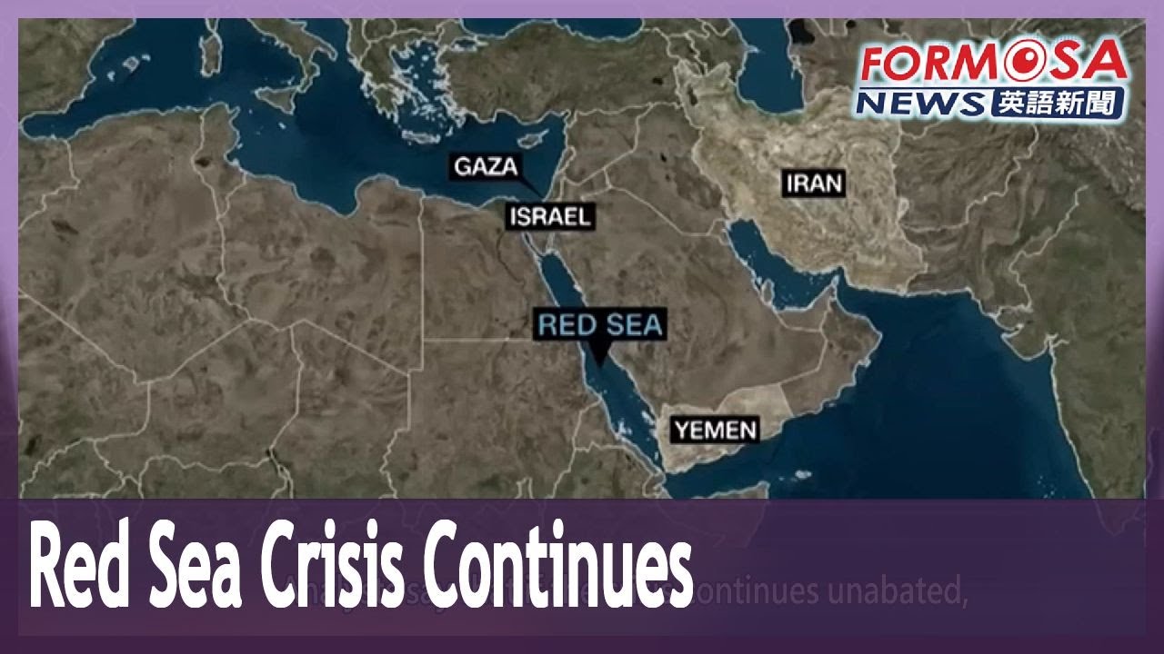 Shipping costs soaring as Red Sea crisis continues｜Taiwan News - YouTube