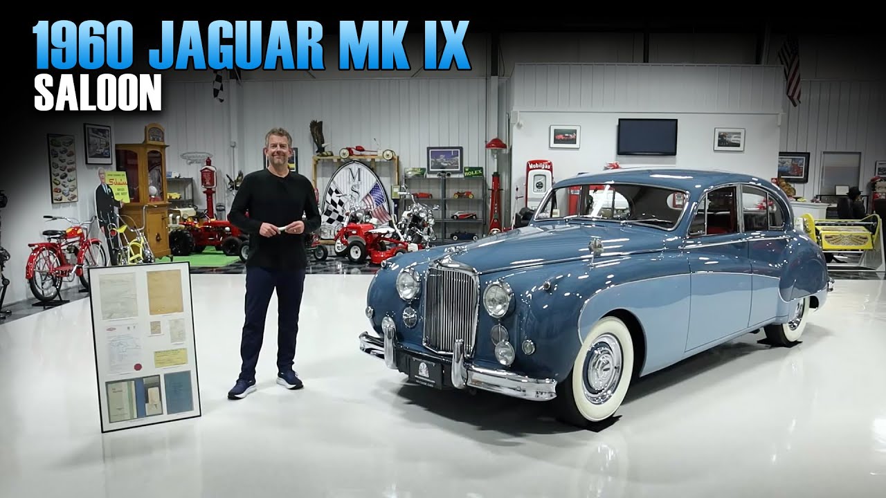1960 Jaguar MK IX Saloon Walk Around - YouTube