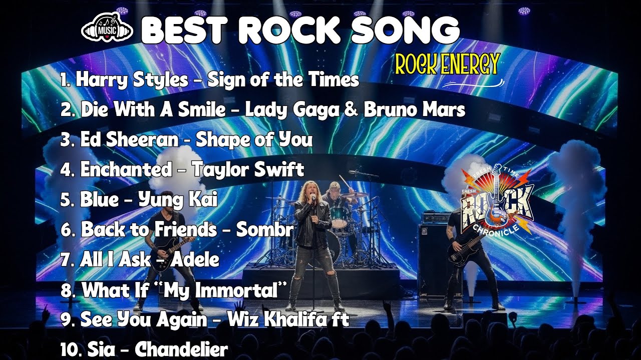 Top 10 Classic Rock Songs That Still Inspire 🔥🎶 || HARRY STYLES - DIE ...