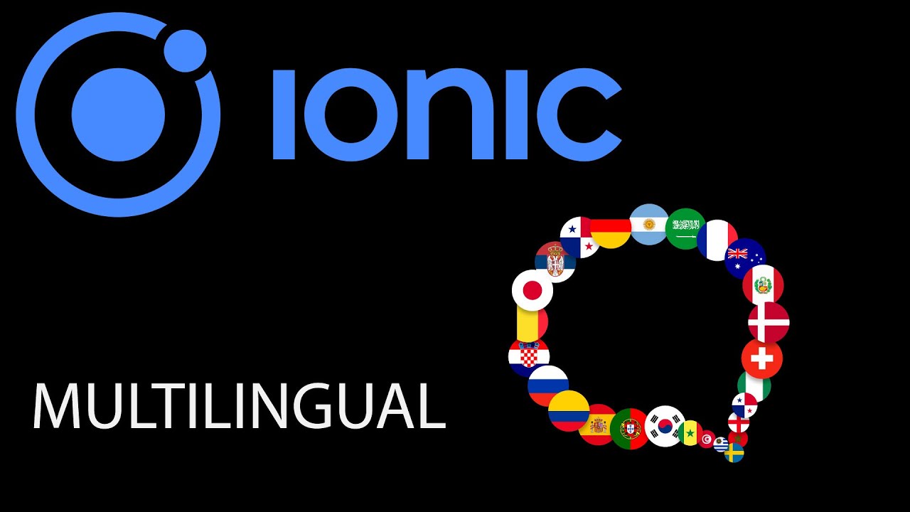 2- الدرس الثاني : كيفية عمل تطبيق متعدد اللغات في ionic4 - YouTube