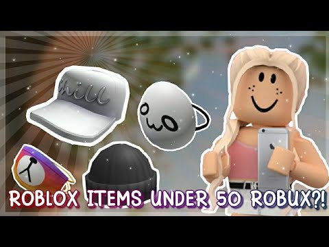 ITEMS UNDER 50 ROBUX! || velvtiq - YouTube