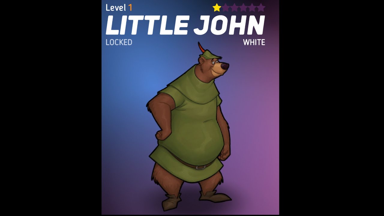FEBRUARY 2023 UPDATE - Disney Heroes: Battle Mode - Little John from ...